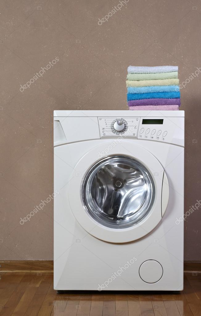 White Washing machine — Stock Photo © markop #63638767