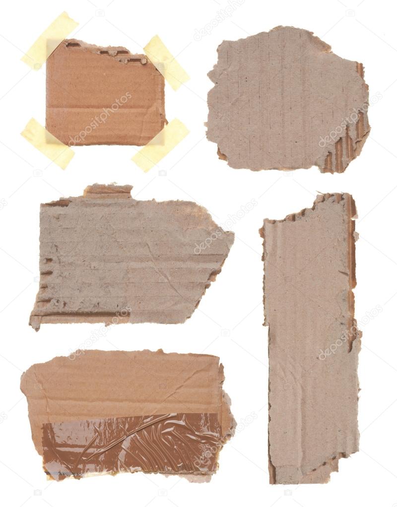Collection of a cardboard pieces Stock Photo by ©markop 63640105