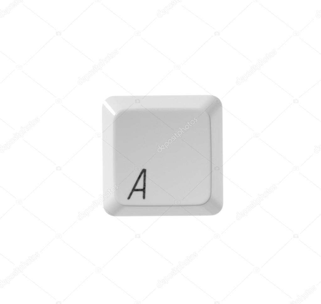 Letter A from a keyboard Stock Photo by ©markop 63640707