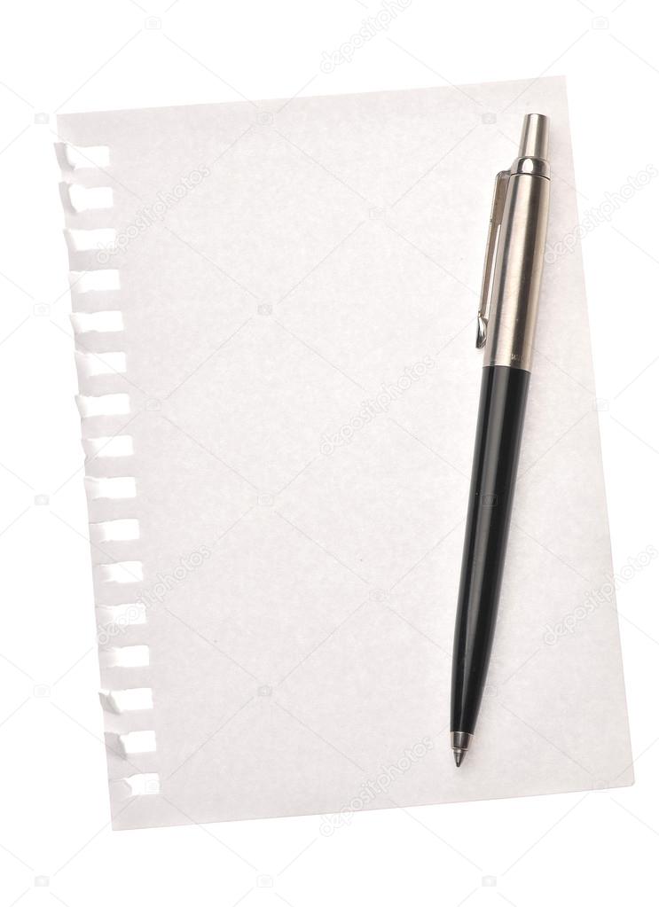 White paper note — Stock Photo © markop #63641517