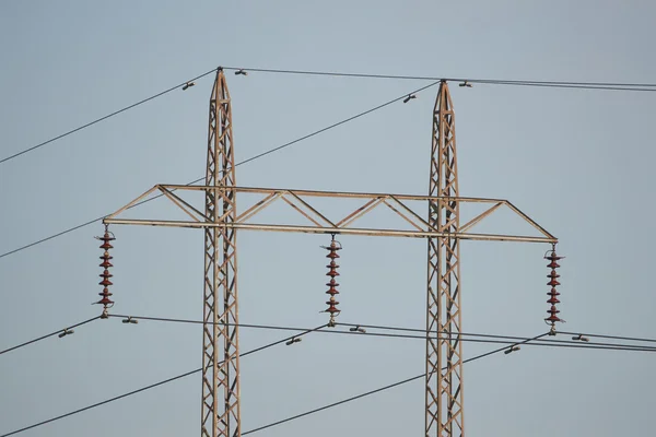 Overhead power lines — Stock Photo © DennisJacobsen #55093881