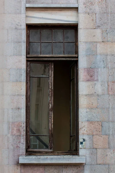 Old window with the architecture of Lviv Stock Photo by ©timonko 60717085
