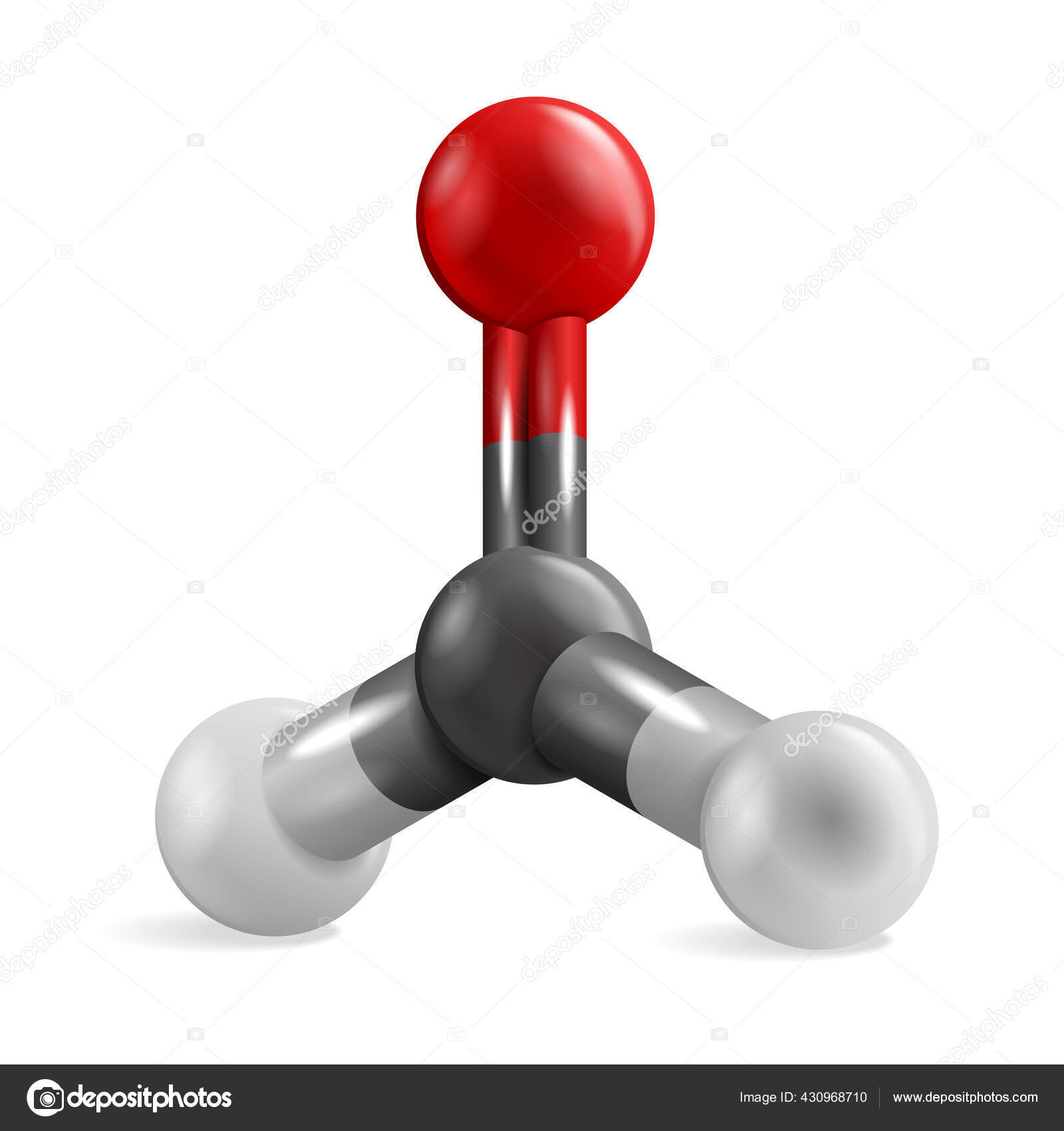 Formaldehyde Molecule