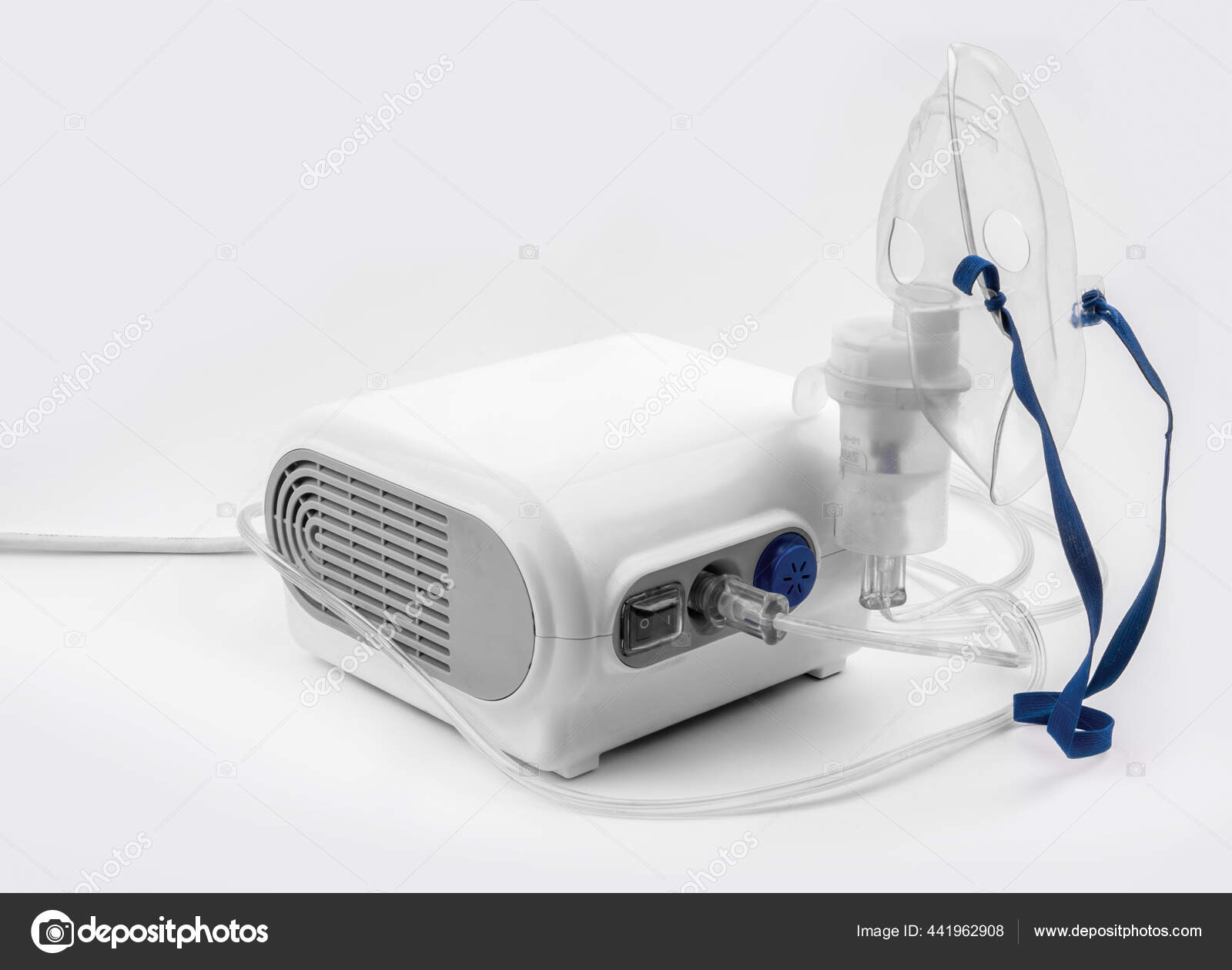 Respiratory Nebulizer on white background Stock Photo by ©Dmitrynew83 ...
