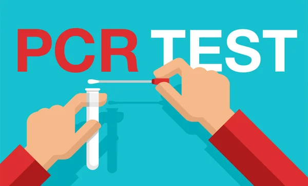 PCR testing in cartoon style Stock Vector Image by ©Dmitrynew83 #441955286