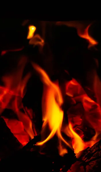 Heat energy heap closely, red and yellow, thermal energy at the fuel ...