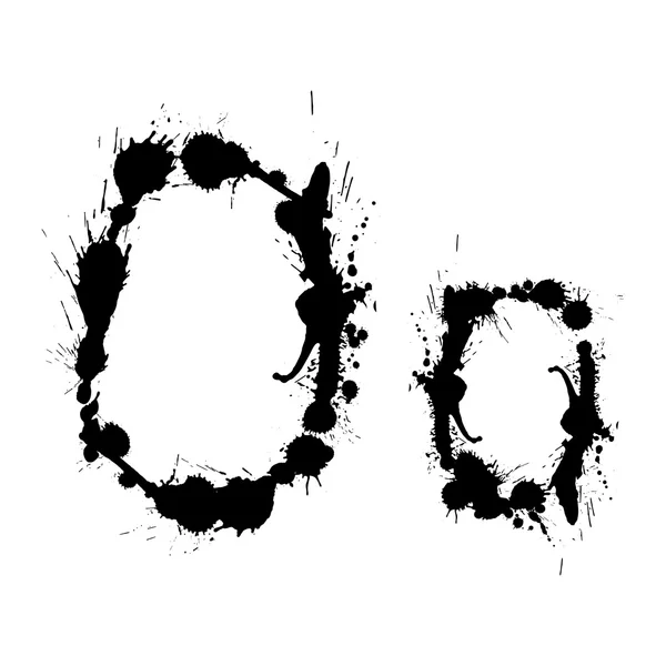 Black messy ink blot. Vector Stock Vector by ©Lezhepyoka 292287742