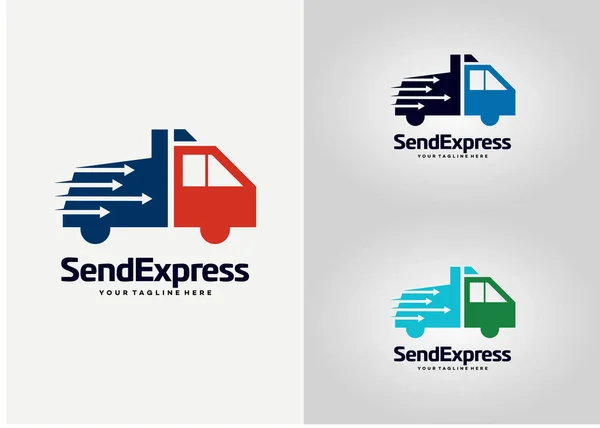 Logo shipping parcels imágenes de stock de arte vectorial | Depositphotos