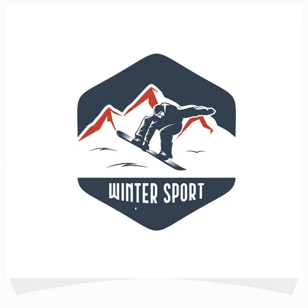 Logo de sports hivers imágenes de stock de arte vectorial | Depositphotos