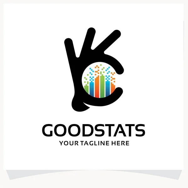 Good Star Logo Design Template Inspiration White Background Stock ...