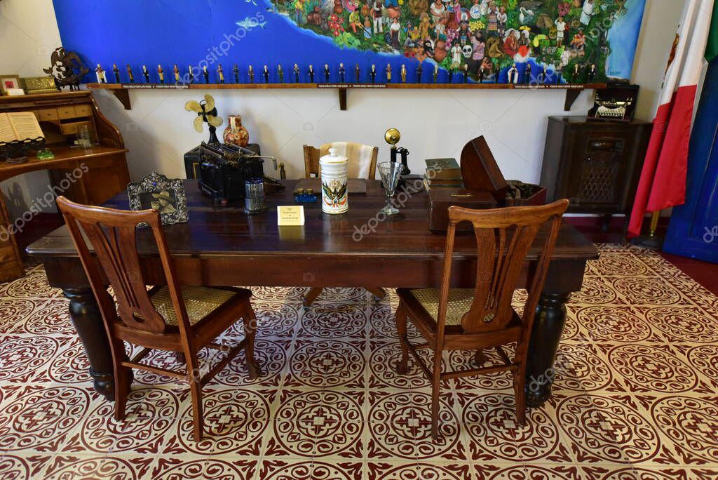 Xcaret Park-Haciendas henequeneras-view inside-Riviera Maya-Mexico se ...