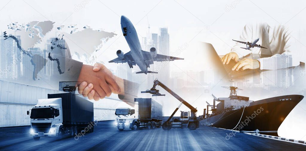 La logística mundial, hay mapa del mundo con la distribución de la red ...