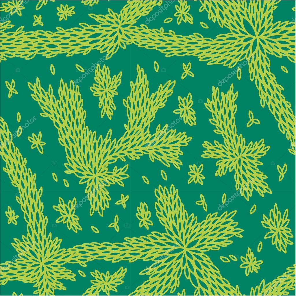 Abstract seamless texture. Endless pattern with botanical structure ...