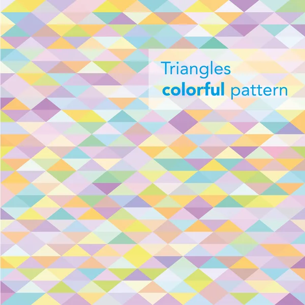 Colorful triangles gradient pattern Stock Vector Image by ...