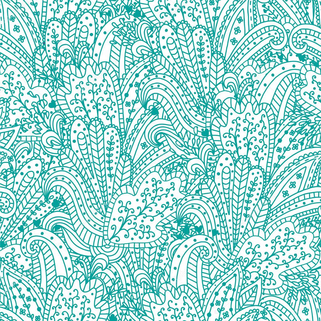 Seamless abstract pattern in indian style. — Free Stock Vector ...