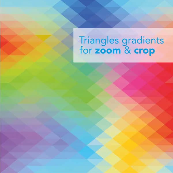 Colorful triangles gradient pattern Stock Vector Image by ...