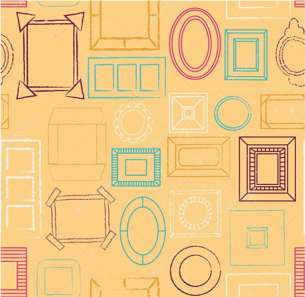 Photo frames pattern. Stock Vector Image by ©iliveinoctober #56812271