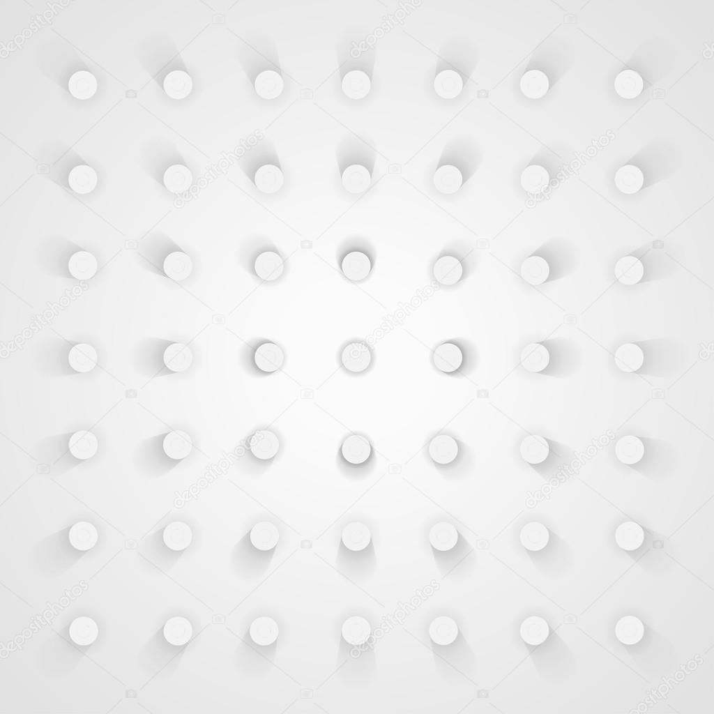 White abstract dots background. Stock Vector by ©iliveinoctober 56812325