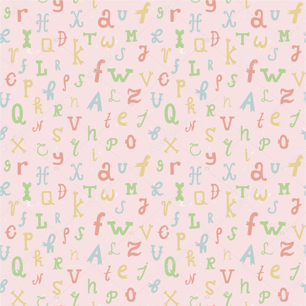 Cute hand drawn alphabet. Stock Vector Image by ©iliveinoctober #56812505