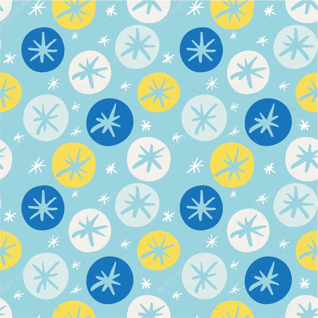 Snowflakes pattern Stock Vector by ©iliveinoctober 58804135