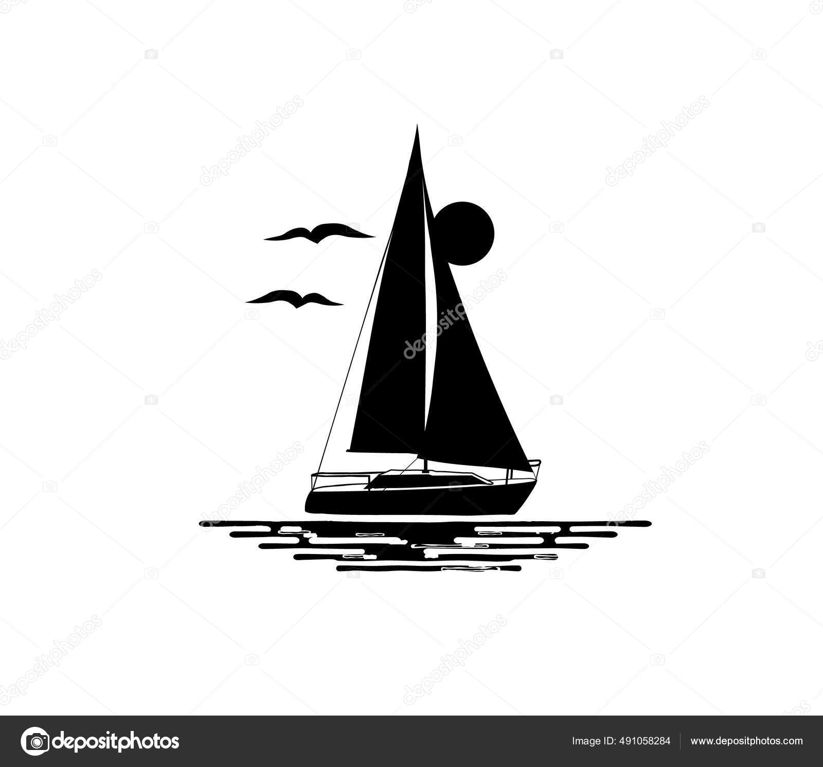 Sailor Boat Vector