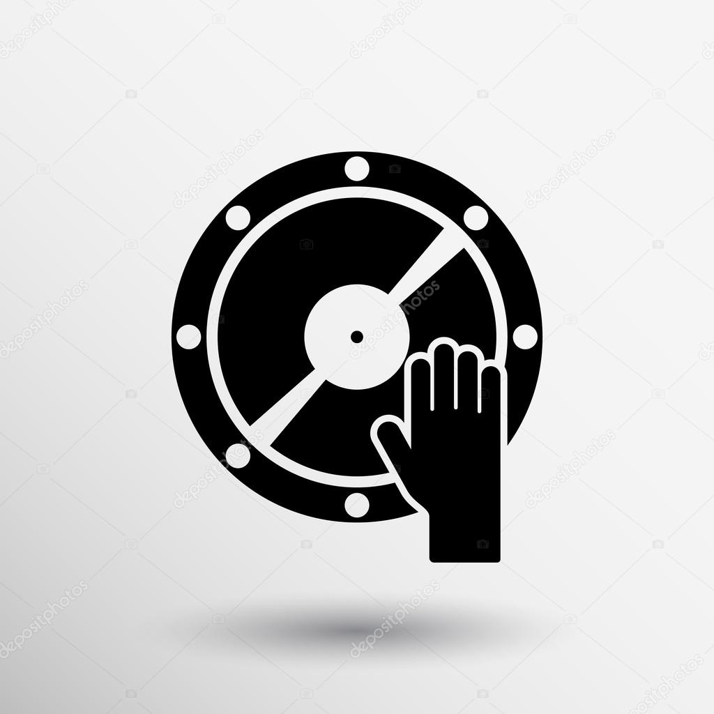 Dj Turntable Icon