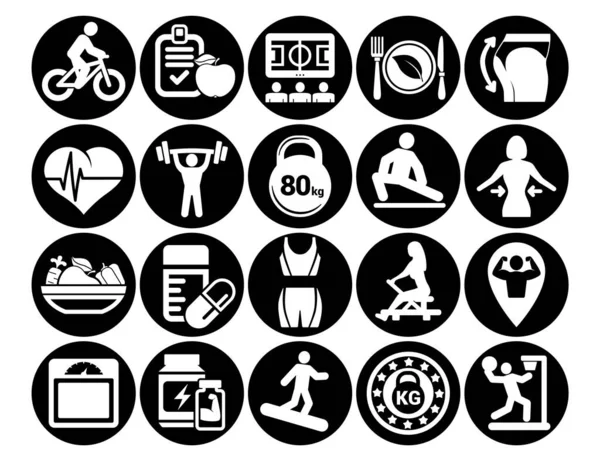 Exercise icons Stock Photos, Royalty Free Exercise icons Images | Depositphotos