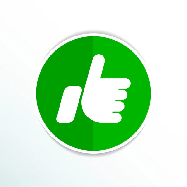 Like icon vector line isolated outline ok — Stock Vector © moleks #75948095