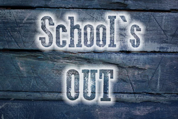 Schools out text Stock Photos, Royalty Free Schools out text Images ...