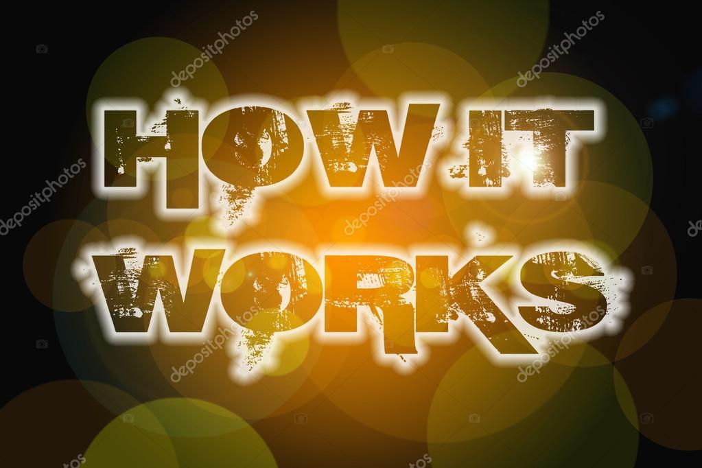 How It Works Concept — Stock Photo © IlianaMihaleva #56573843