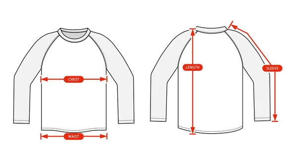 Size chart Vector Images | Depositphotos