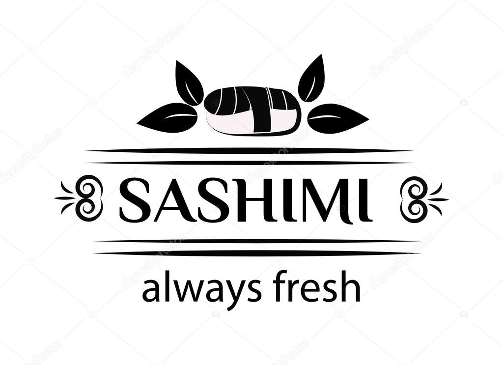 Sashimi logo vector illustration Stock Vector Image by ©adekvat #101997706