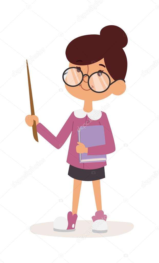 Preschool Teacher Cartoon