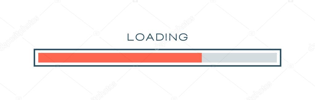 Vector progress loading bar symbol template. — Stock Vector © adekvat ... Vector progress loading bar symbol template. — Stock Vector © adekvat ...