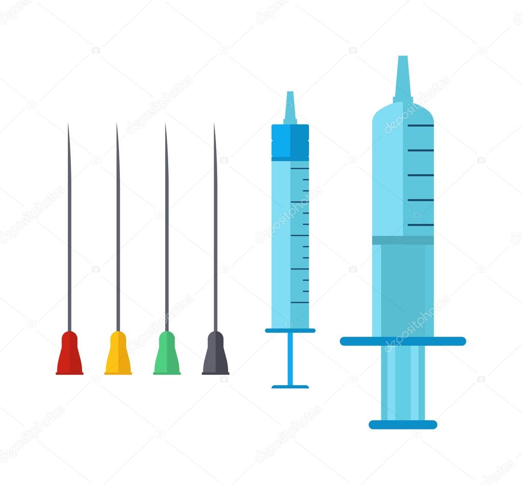 Medical Needle Vector