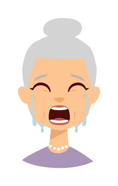 12,600,987 ilustraciones de stock de Mujer edad llorando | Depositphotos