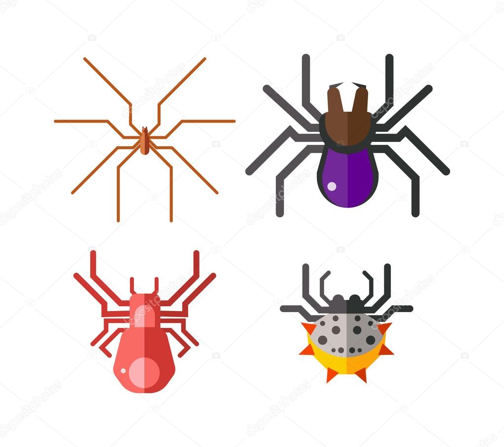 Danger insects vector set. Stock Vector by ©adekvat 109719638