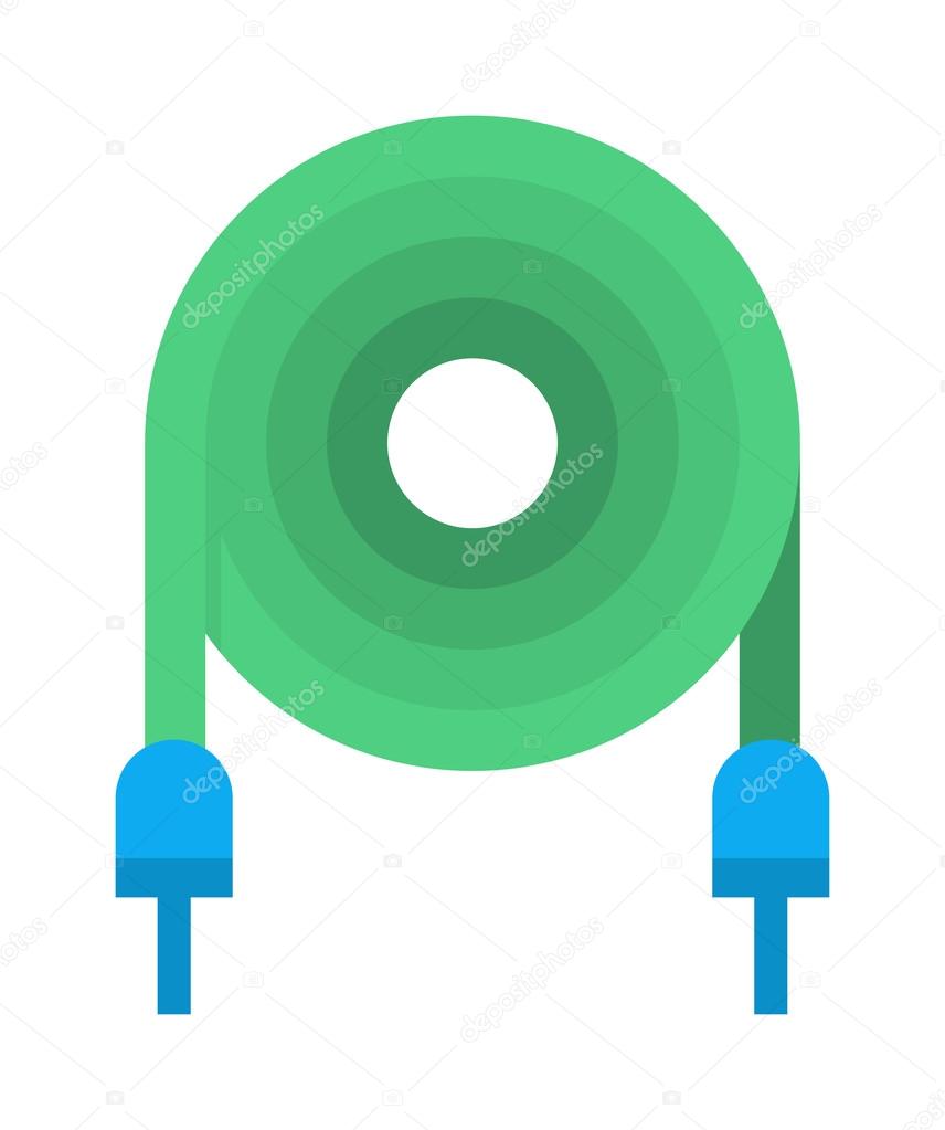Electrical cable vector illustration. Stock Vector by ©adekvat 110572324