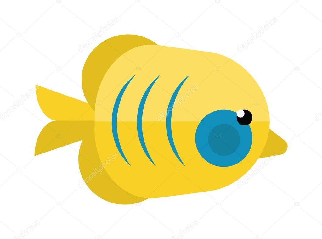 Reefs fish vector illustration. Stock Vector Image by ©adekvat #111119882