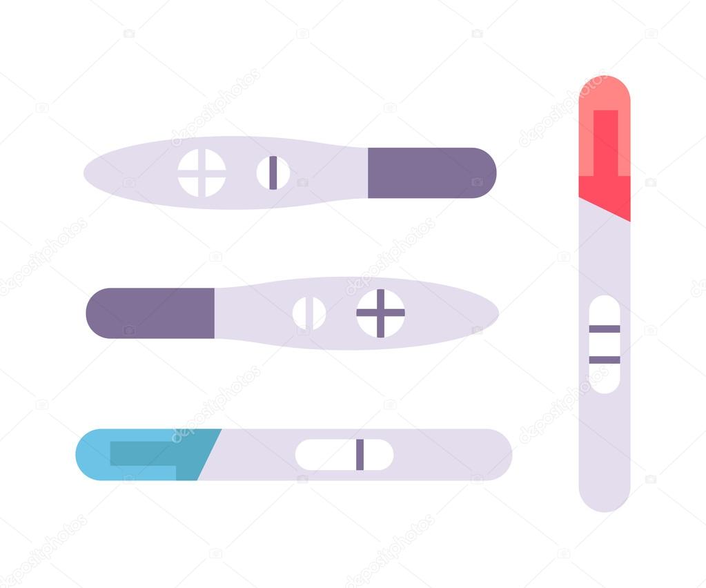 Pregnancy tests vector illustration. ⬇ Vector Image by © adekvat ...