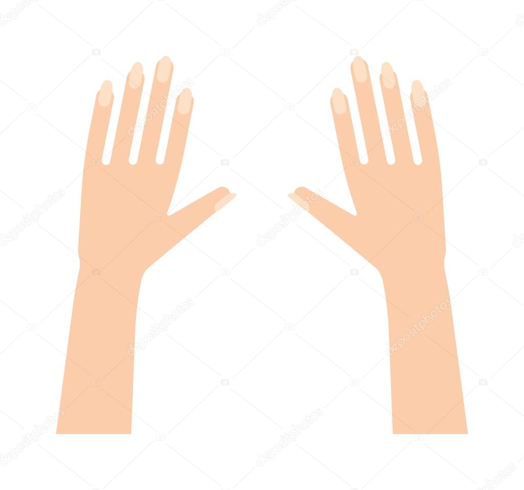 Human hands vector illustration. Stock Vector Image by ©adekvat #115160370