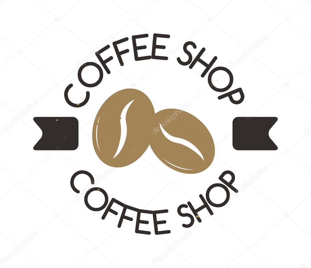 Coffee shop sign cafe symbol badge vector. Stock Vector by ©adekvat ...