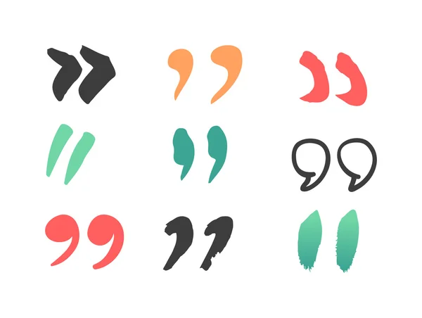 Quotation mark Vector Art Stock Images | Depositphotos