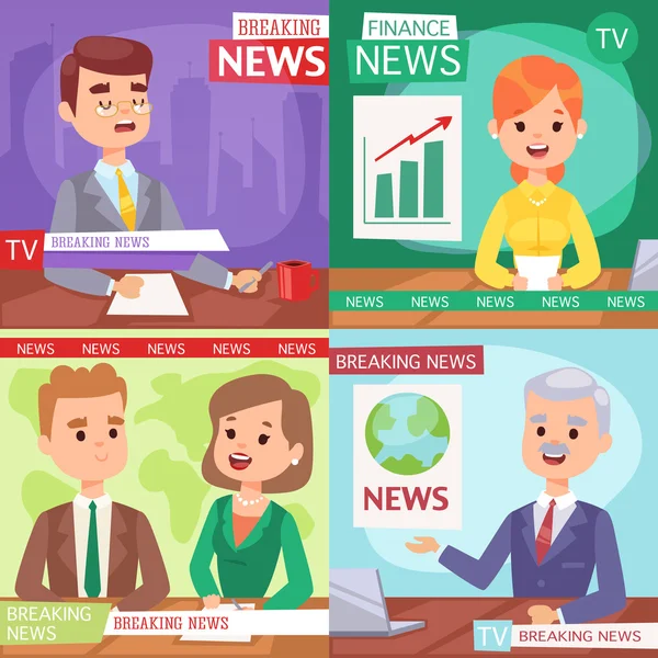 100,000 News anchor background Vector Images | Depositphotos