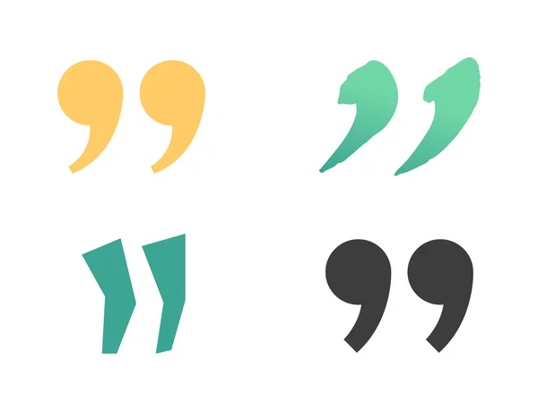 Quotation mark Vector Art Stock Images | Depositphotos