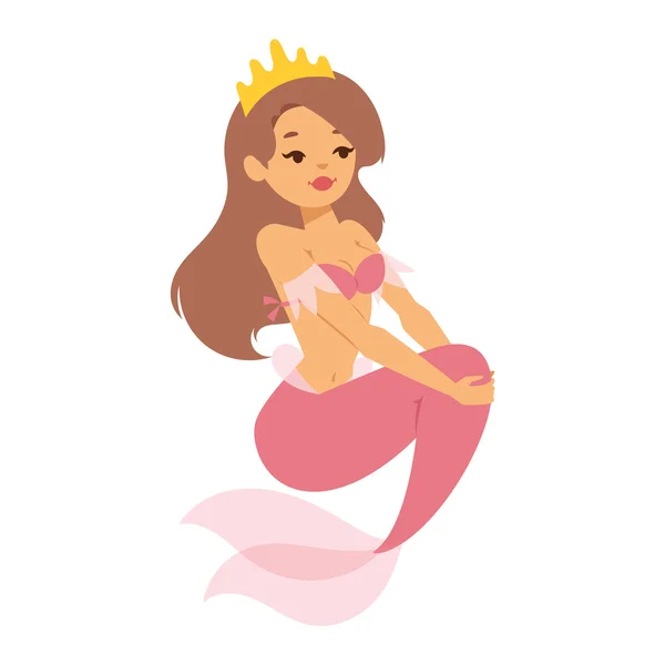 Mermaid nixie character vector Stock Vector Image by ©adekvat #120879314