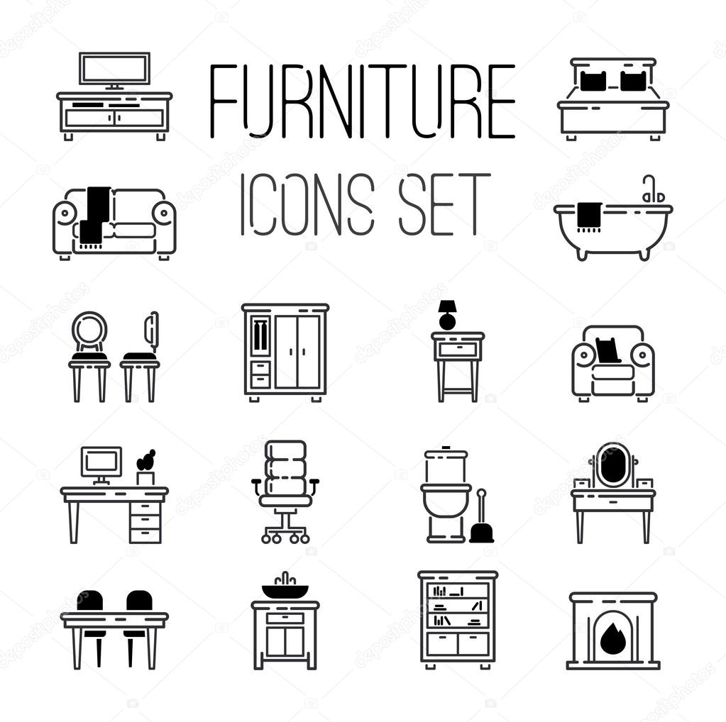 Modern Furniture Icons