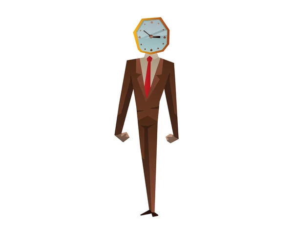 Alarm clock and sleeping man vector illustration Stock Vector Image by ...