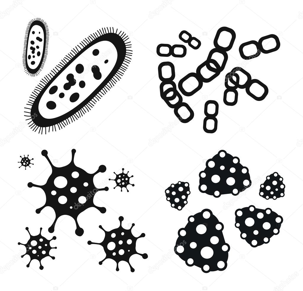Bacteria Virus Vector Icon — Stock Vector © Adekvat 123781890