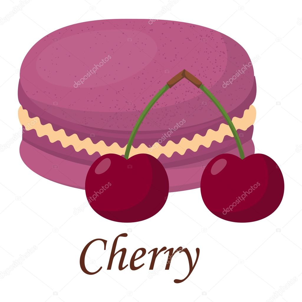 Macaroon cake vector illustration Stock Vector by ©adekvat 124006236